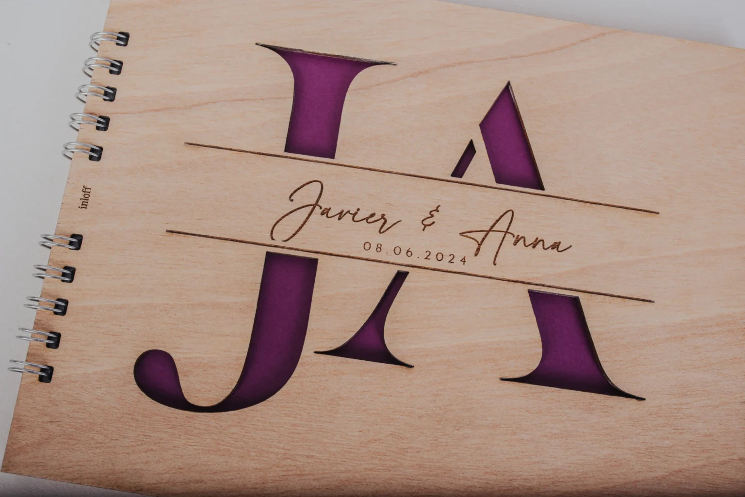 LIBRO DE FIRMAS “MIS INICIALES”